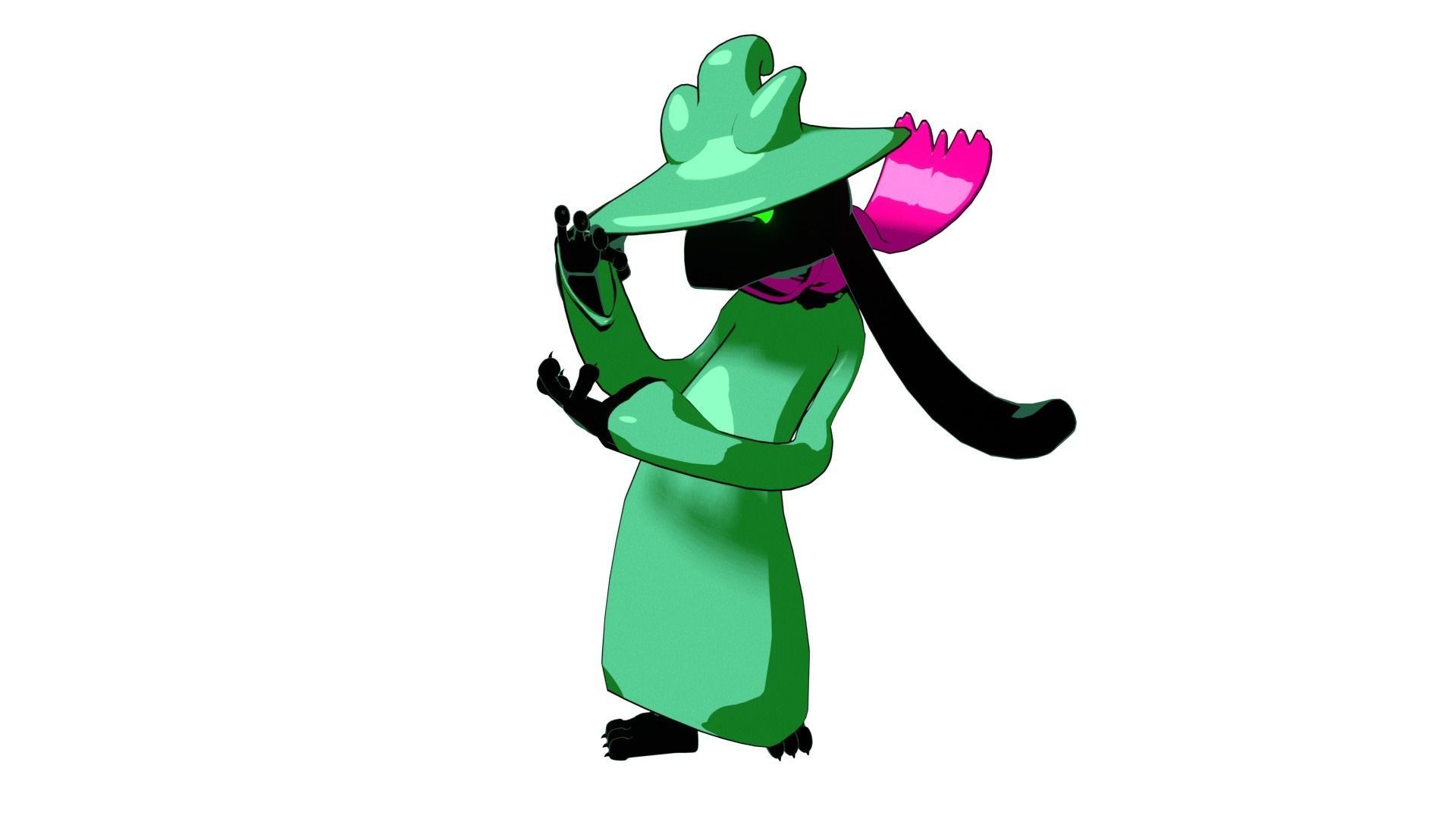 Eldritch Ralsei 3D Model Test free 3D model animated rigged | CGTrader