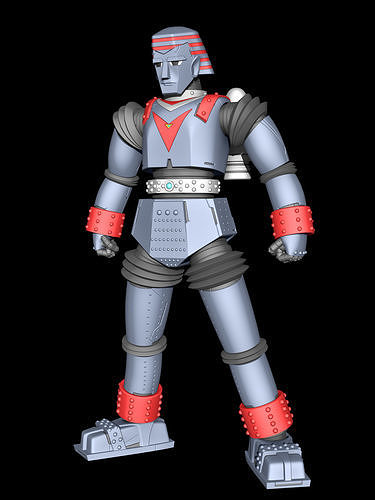 Giant Robo 3D model 3D printable | CGTrader