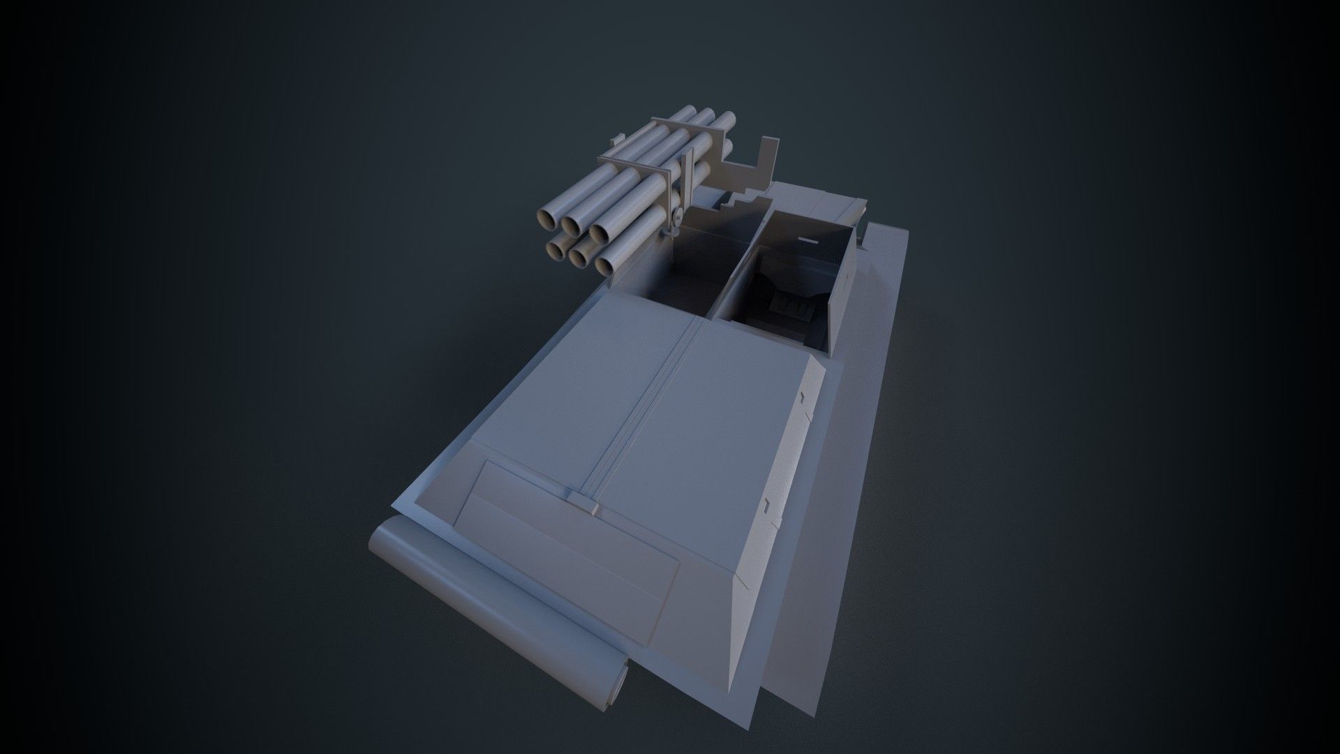 3D model sdkfz301 Borgward IV panzerjager Wanze Tank destroyer VR / AR ...