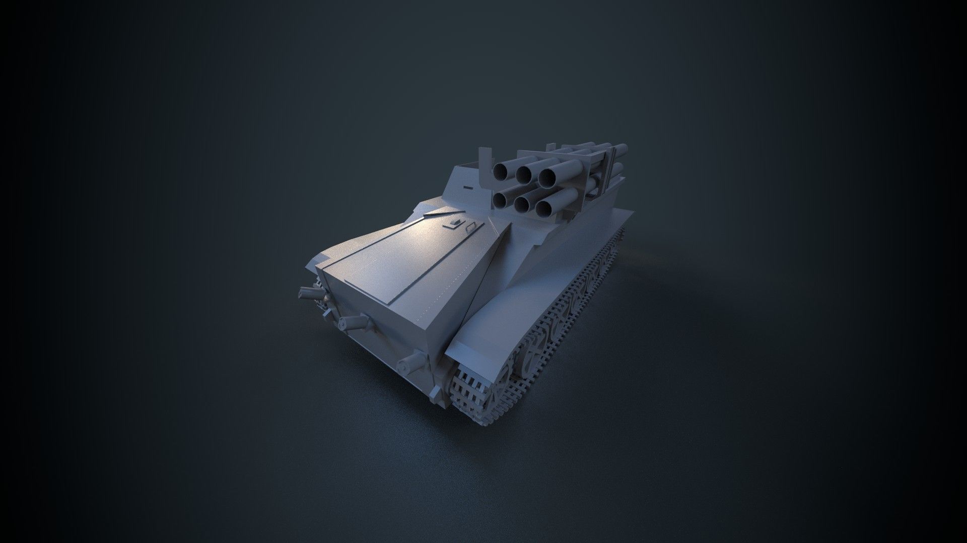 3D model sdkfz301 Borgward IV panzerjager Wanze Tank destroyer VR / AR ...