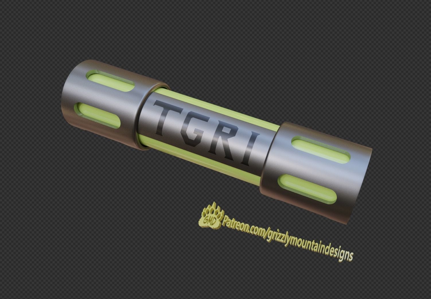 Teenage Mutant Ninja Turtles Mutagen Ooze Canister 3D model 3D ...