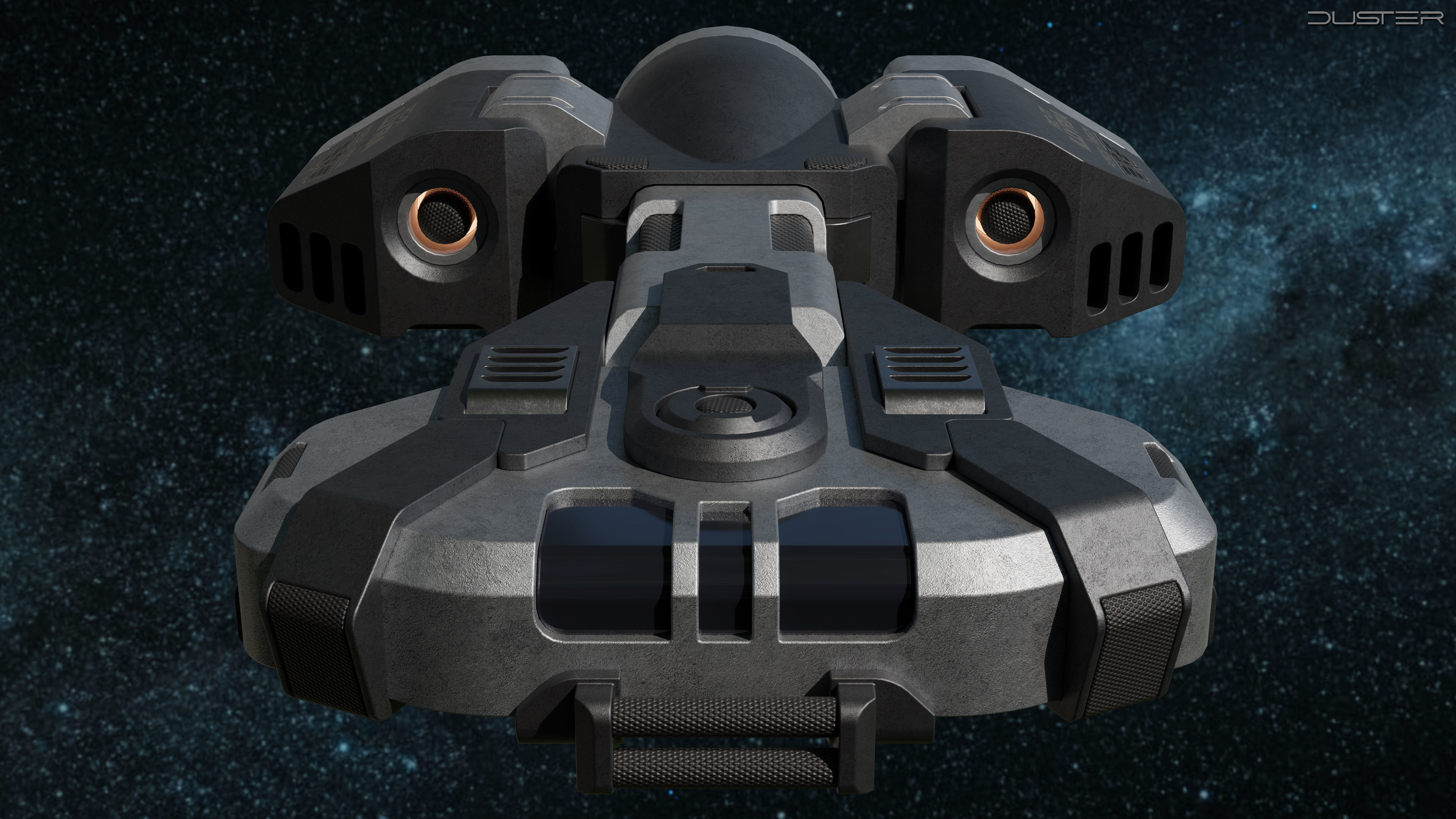 3D model Sci-Fi Scout Spaceship VR / AR / low-poly | CGTrader