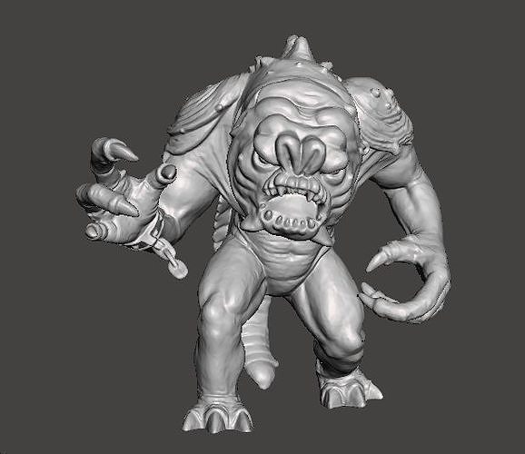 RANCOR MINIATURE MODELS SET FOR SCIFI OR FANTASY GAMES LEGION 3D model ...