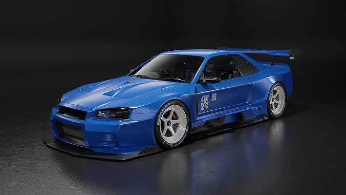 R34 Vision 3D model | CGTrader
