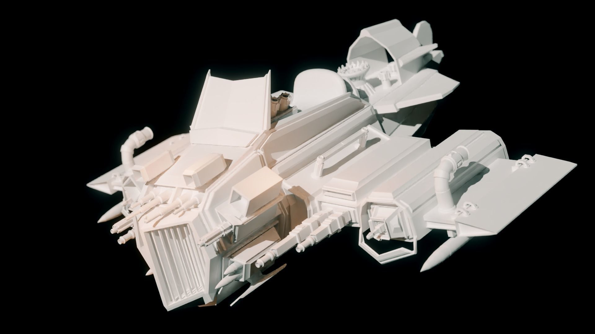 3D model Steampunk Aircraft VR / AR / low-poly | CGTrader