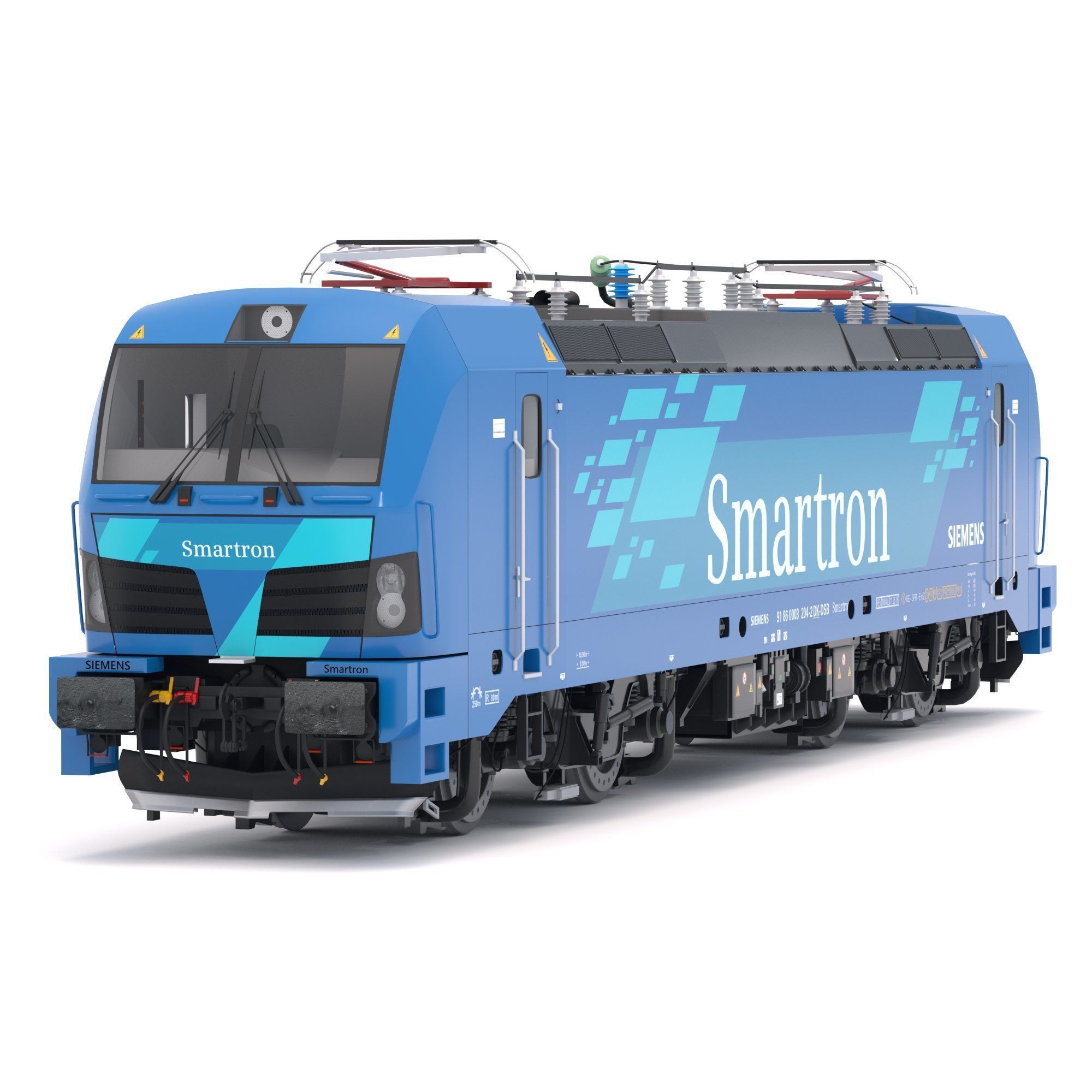 Siemens Smartron Electric Locomotive 3D model | CGTrader