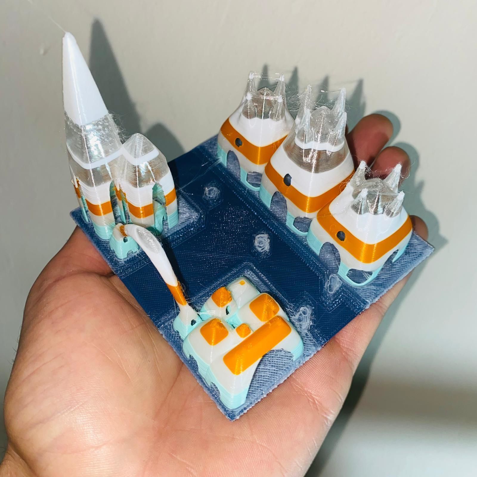 Habitat X2 3D model 3D printable | CGTrader