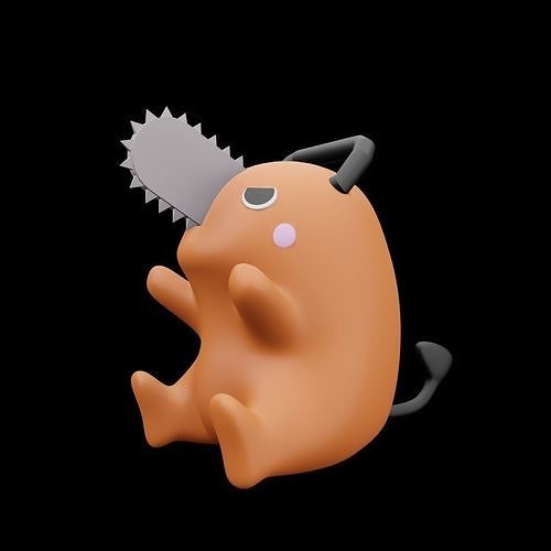 pochita 3D model | CGTrader