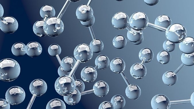 Hydrogen 3D model | CGTrader