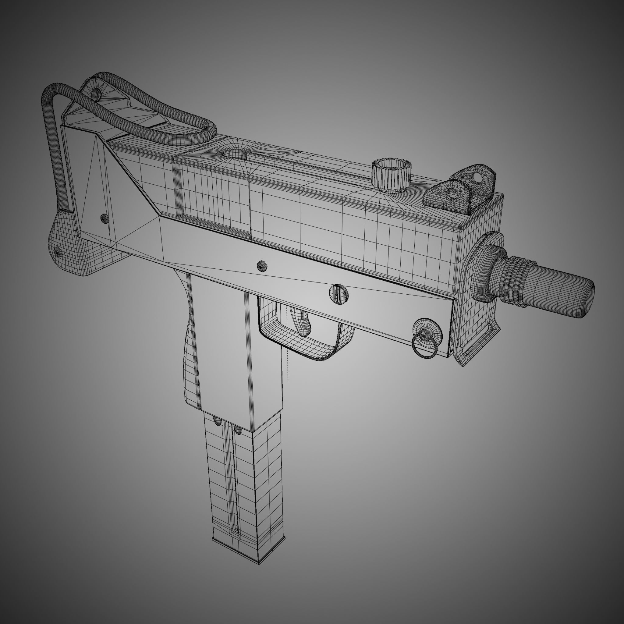 3D model MAC-10 3D model VR / AR / low-poly | CGTrader
