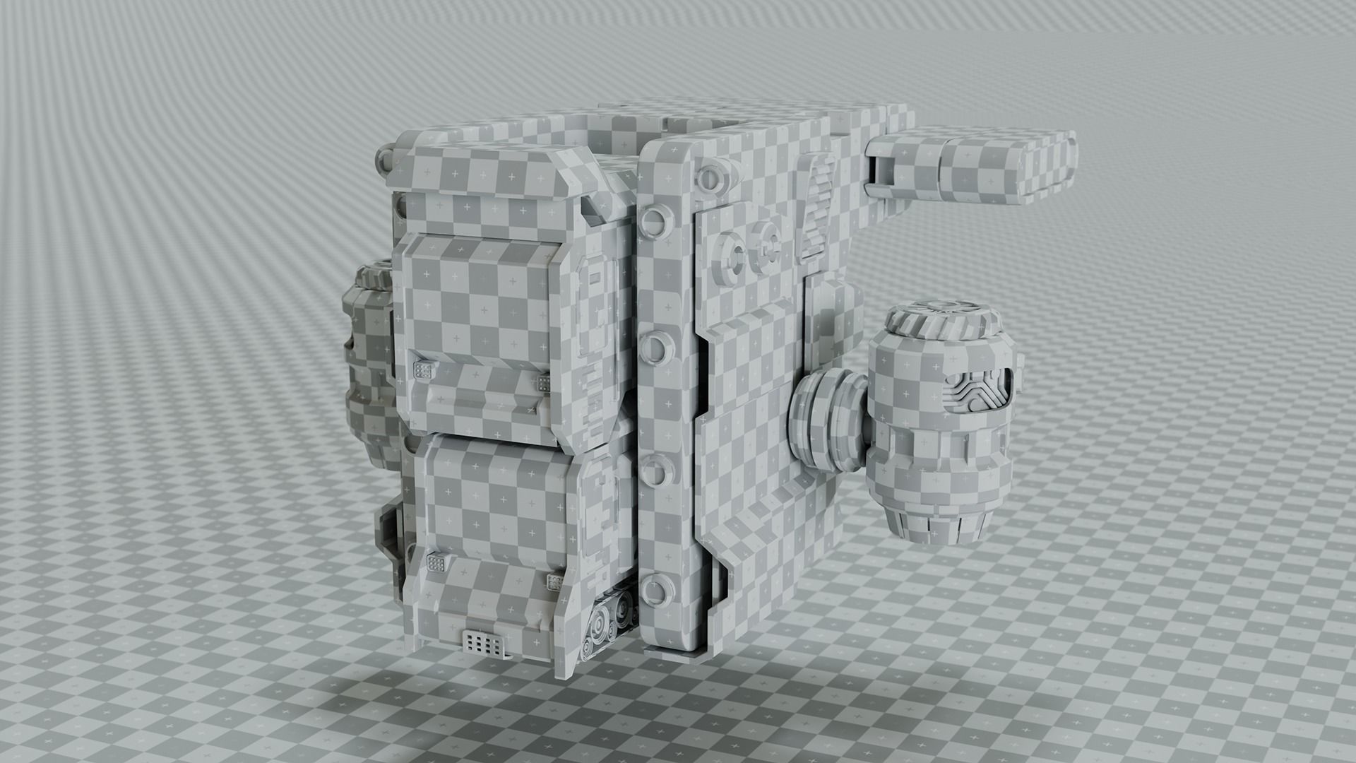 Basic human spaceship 3D model | CGTrader