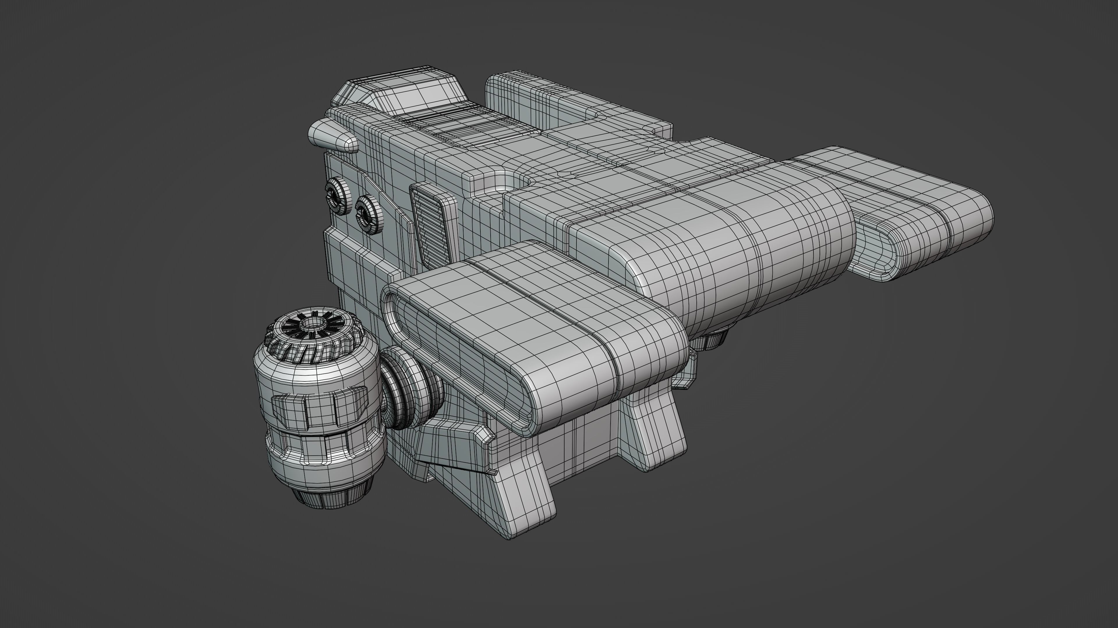 Basic human spaceship 3D model | CGTrader