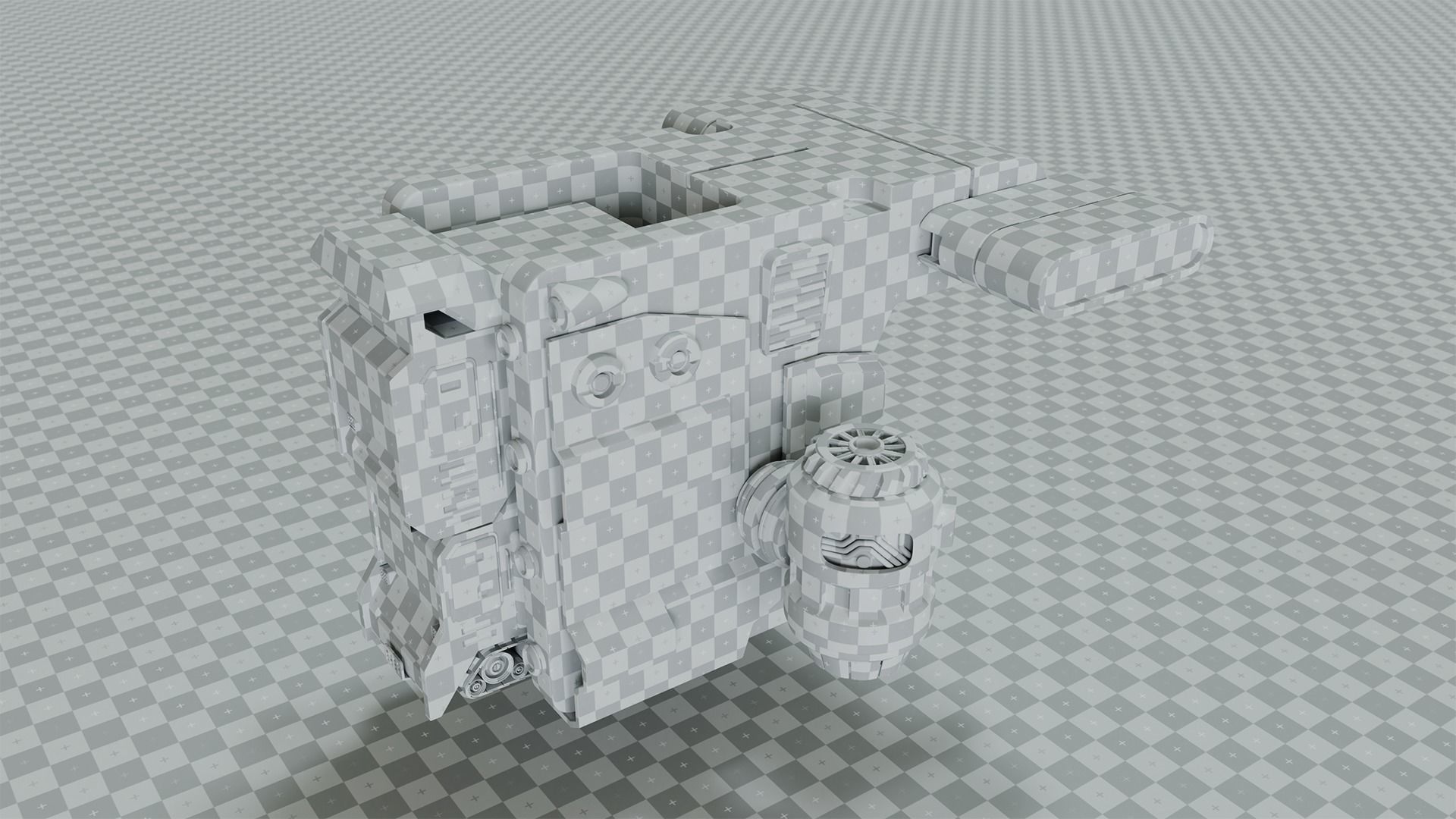 Basic human spaceship 3D model | CGTrader