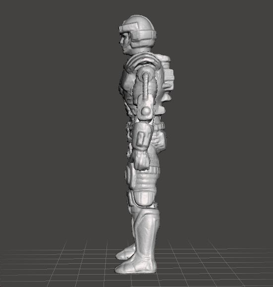 CAPTAIN POWER JONATHAN POWER 1986 TOY 4 INCH FIGURE HERO 3D model 3D ...