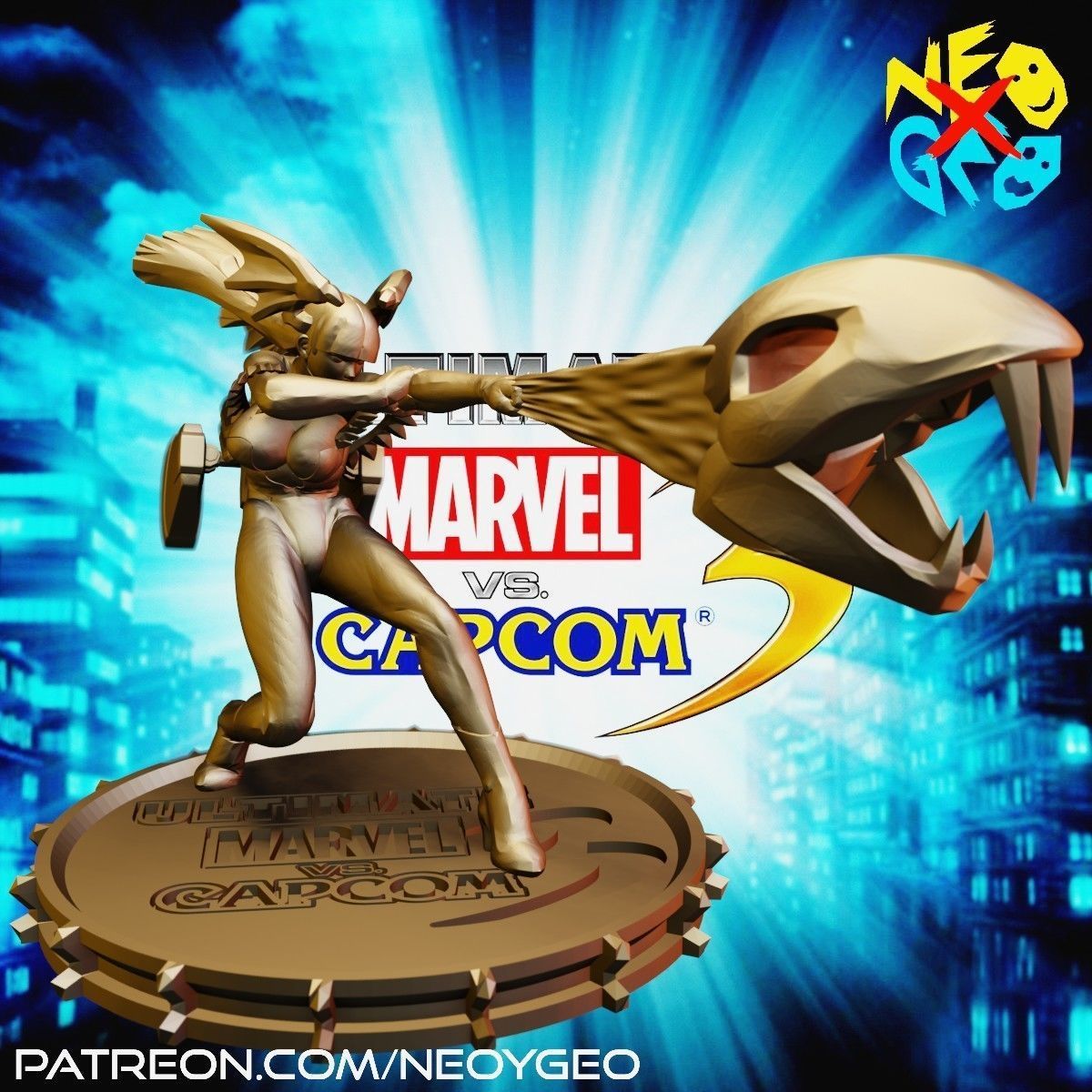 MORRIGAN - MARVEL VS CAPCOM 3 3D model 3D printable | CGTrader