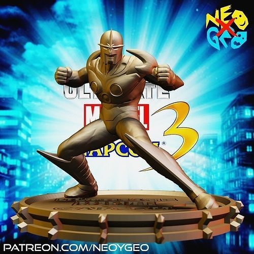 NOVA - MARVEL VS CAPCOM 3 3D model 3D printable | CGTrader