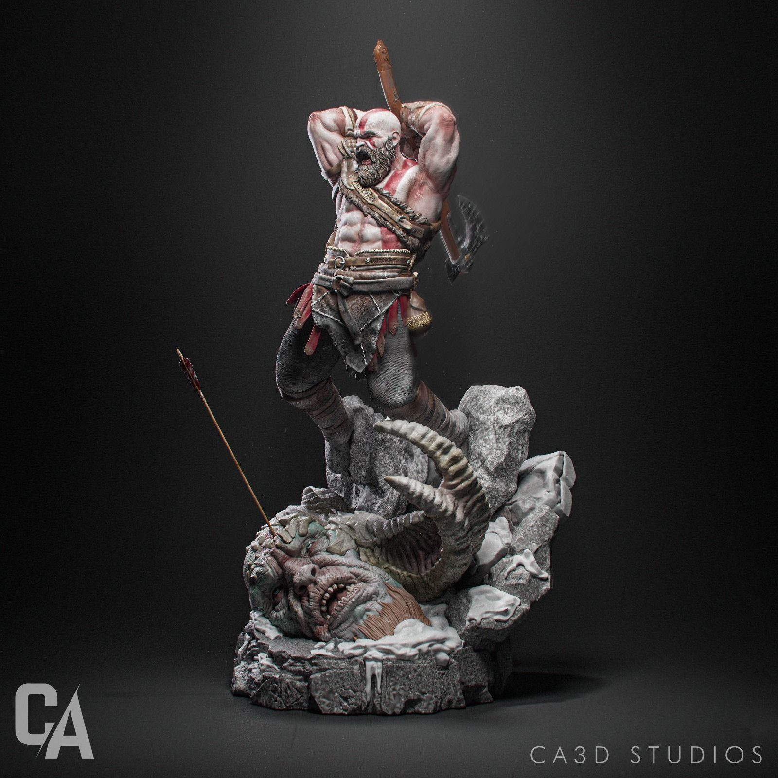 Kratos 3D Print 3D model 3D printable | CGTrader
