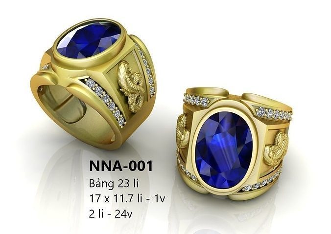 ring man free 3D model | CGTrader