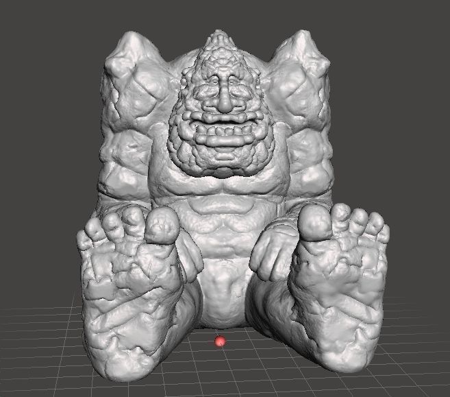 NEVERENDING STORY ROCK BITER PYORNKRACHZARK FIGURE MODEL DND 3D model ...
