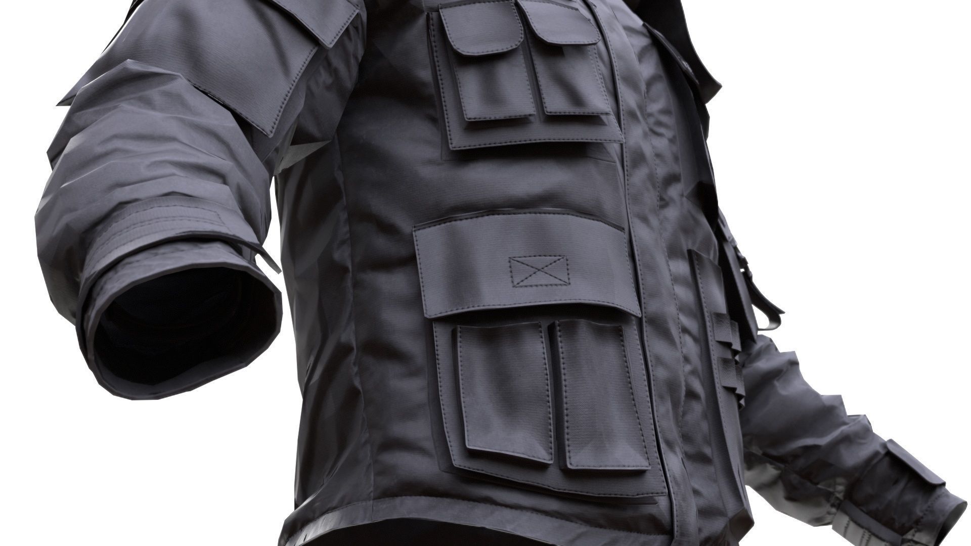 3D model Military Jacket VR / AR / low-poly | CGTrader