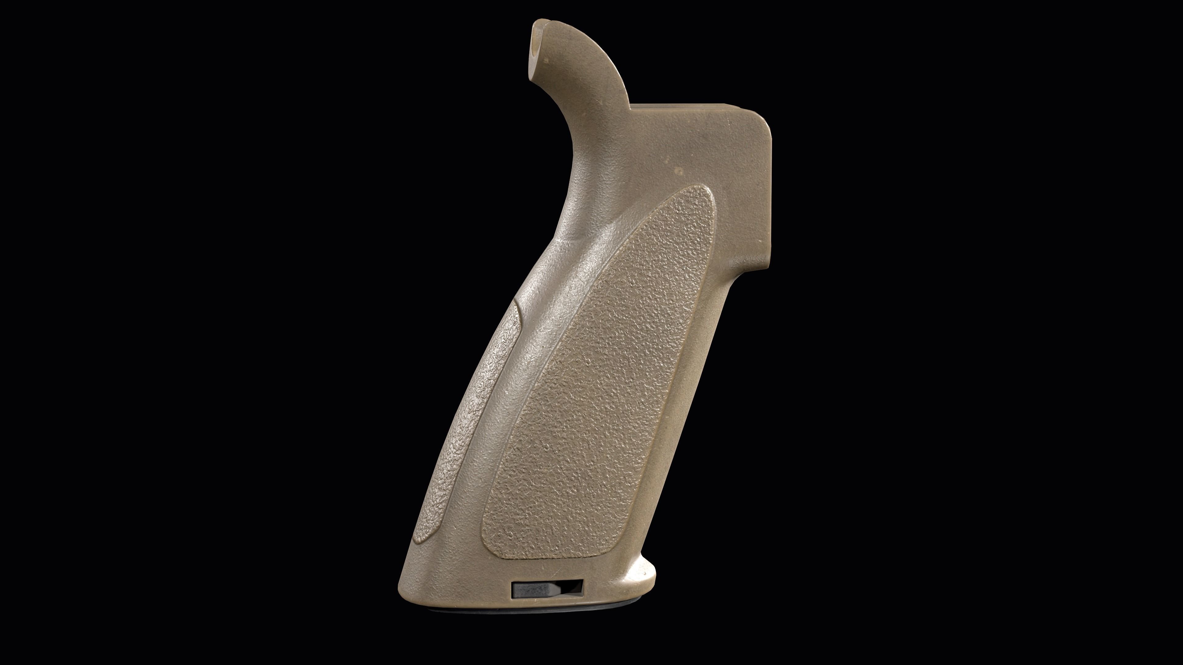 3D model AR 10 AR 15 pistol grip HK Battle Grip VR / AR / low-poly ...
