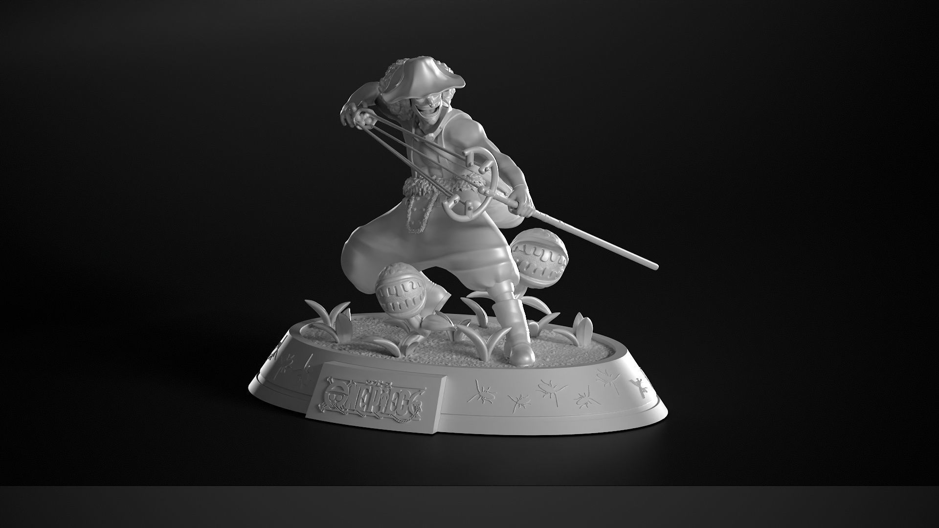 Usopp from One Piece 3D Print Model 3D model 3D printable | CGTrader