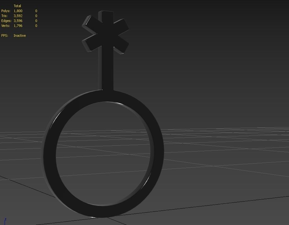 3D model Gender Symbols -Genderqueer VR / AR / low-poly | CGTrader