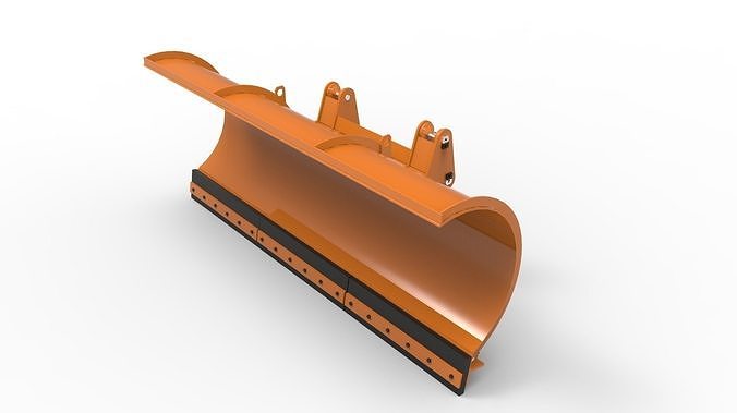 SNOW PLOWS 3D model | CGTrader
