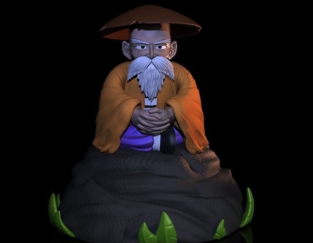 Master Roshi - MAESTRO ROSHI - DOHKO MASTER 3D model 3D printable ...