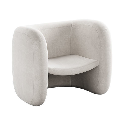 398 Lagoa armchair by Tacchini 3D model | CGTrader