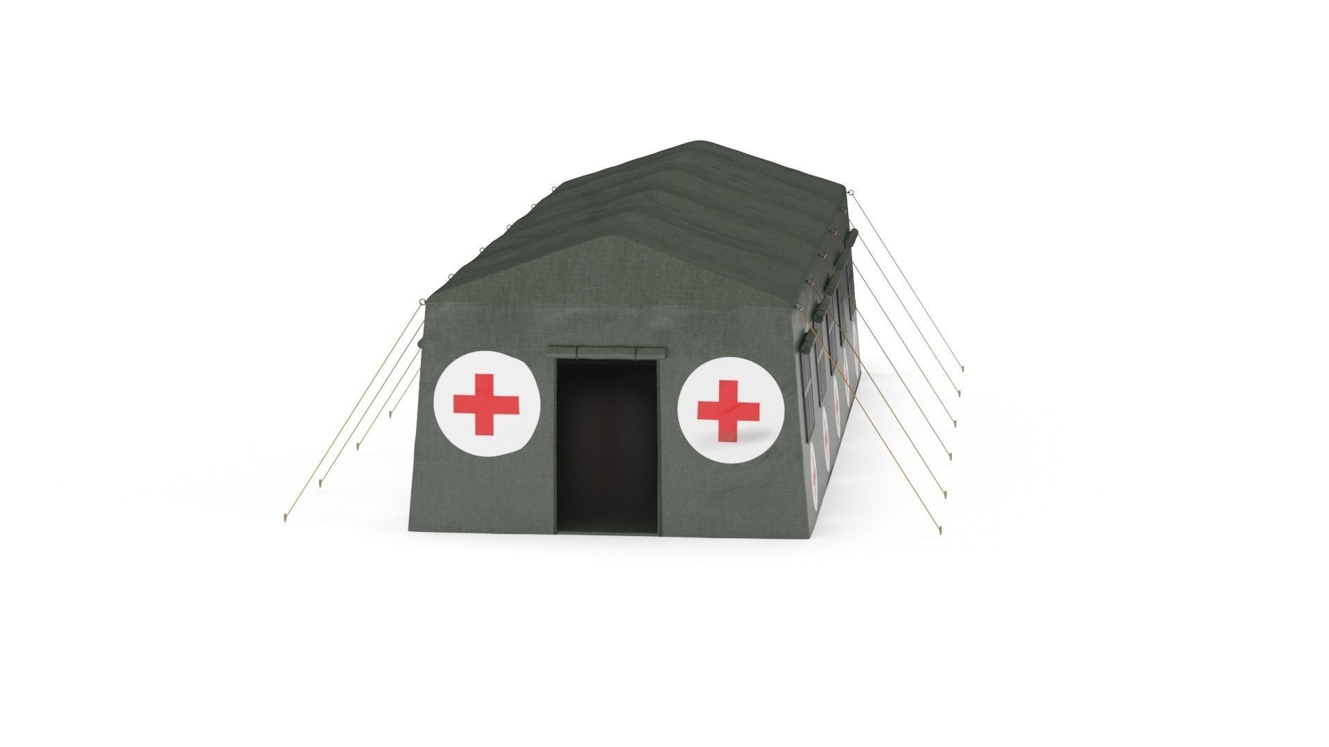 Military Medical Tent 3D model | CGTrader