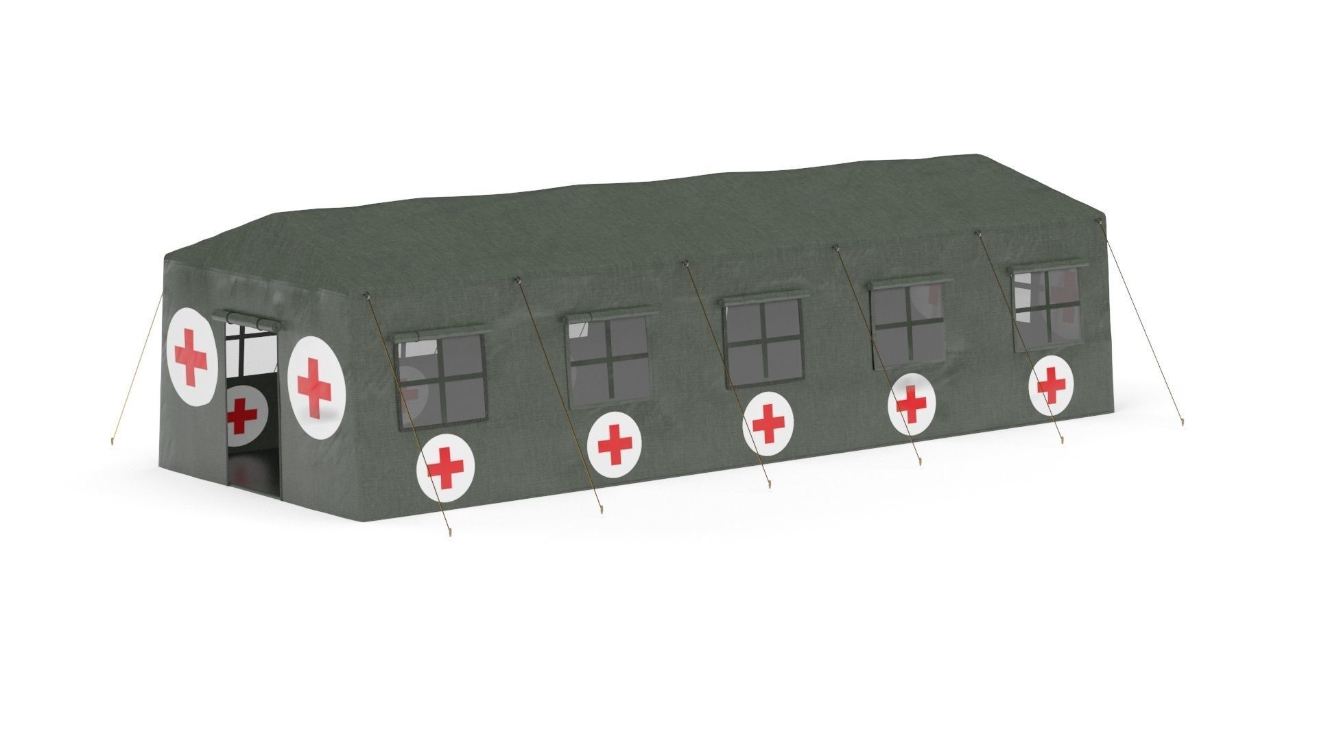 Military Medical Tent 3D model | CGTrader