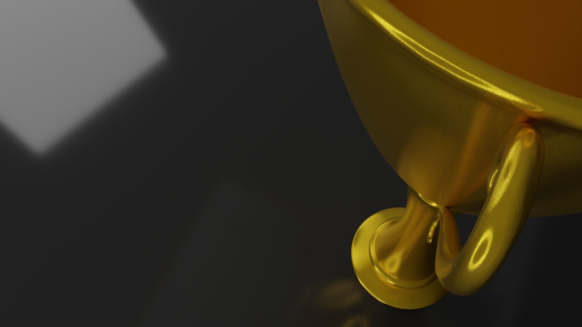 Goldcup free VR / AR / low-poly 3D model | CGTrader