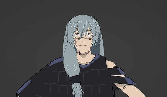 Mahito 3D model rigged | CGTrader