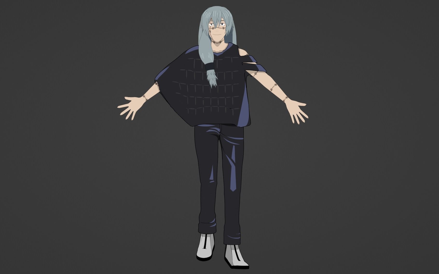 Mahito 3D model rigged | CGTrader