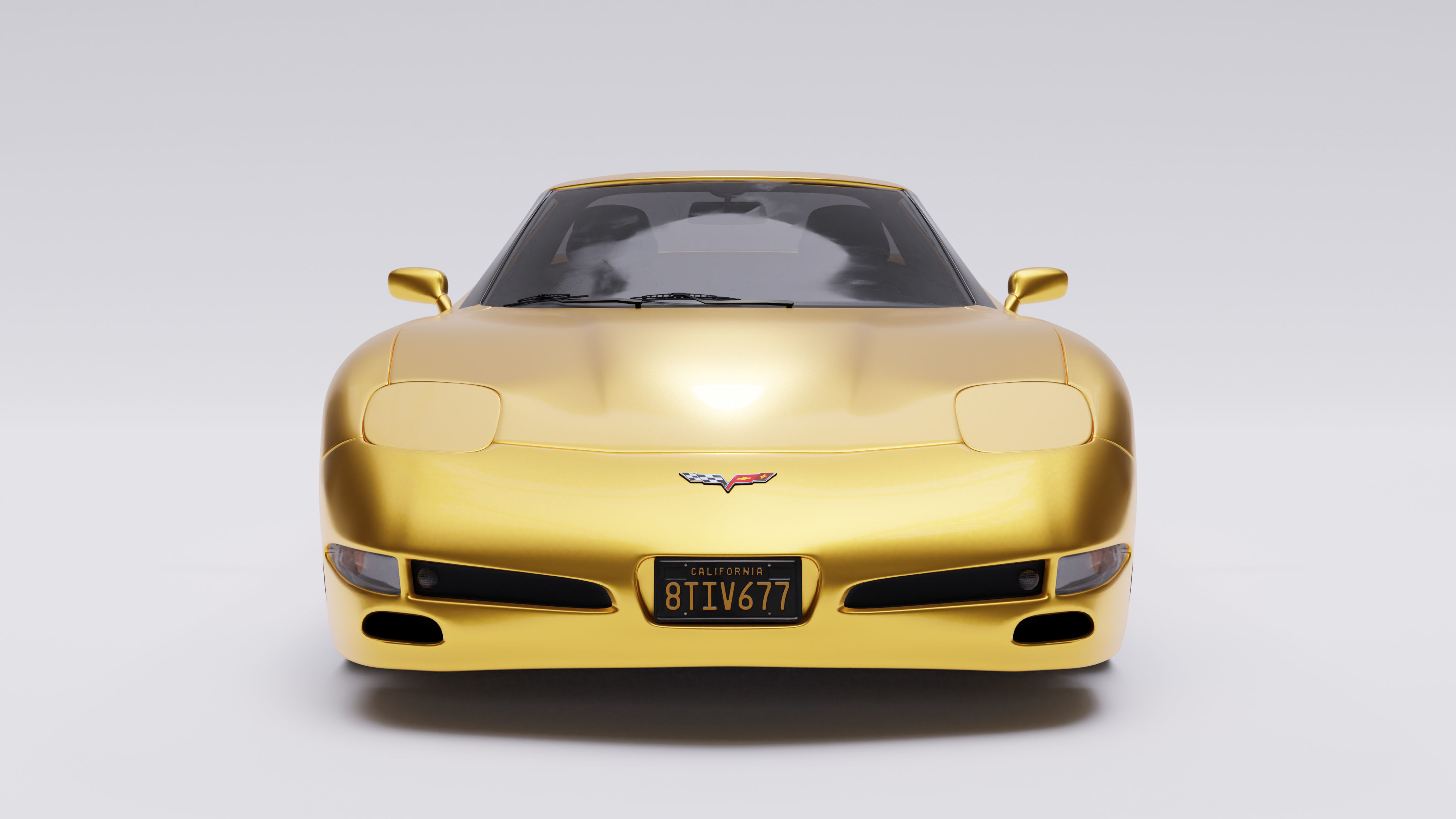 Chevrolet Corvette C5 Z06 -97 Rigged 3D model rigged | CGTrader