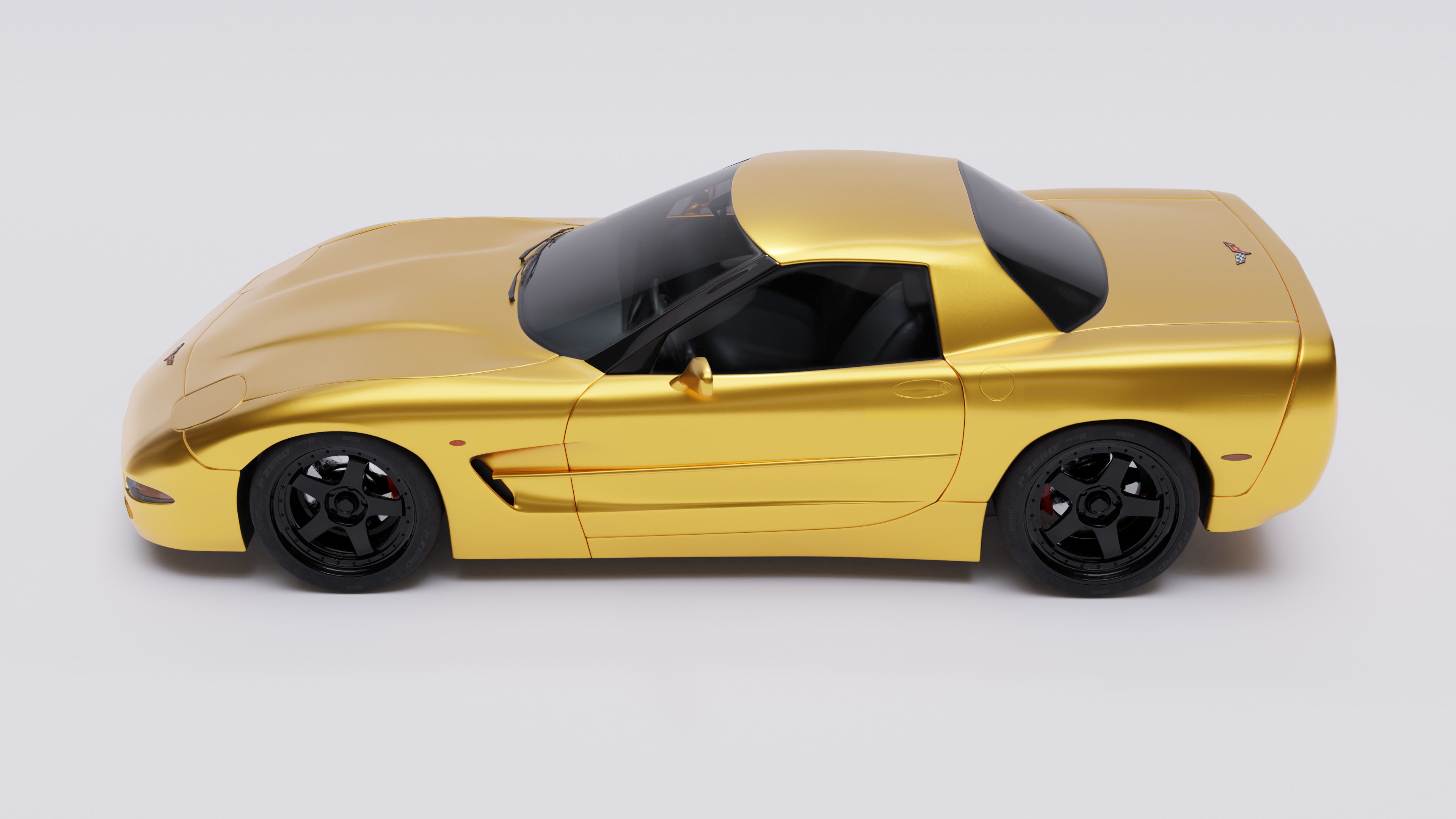 Chevrolet Corvette C5 Z06 -97 Rigged 3D model rigged | CGTrader
