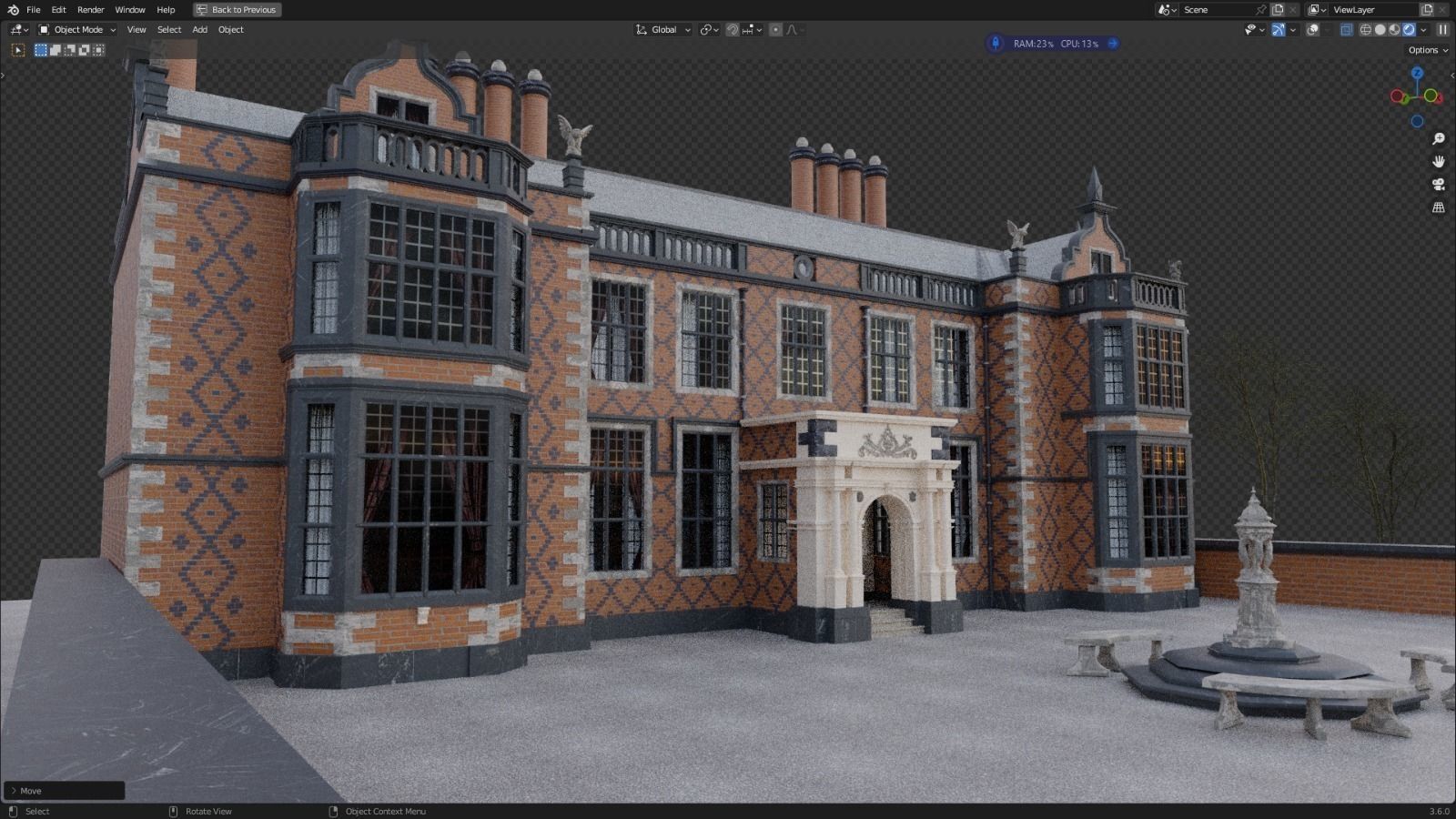 Tommy Shelby Peaky Blinders Arley House Arrow House Cheshire 3D model ...