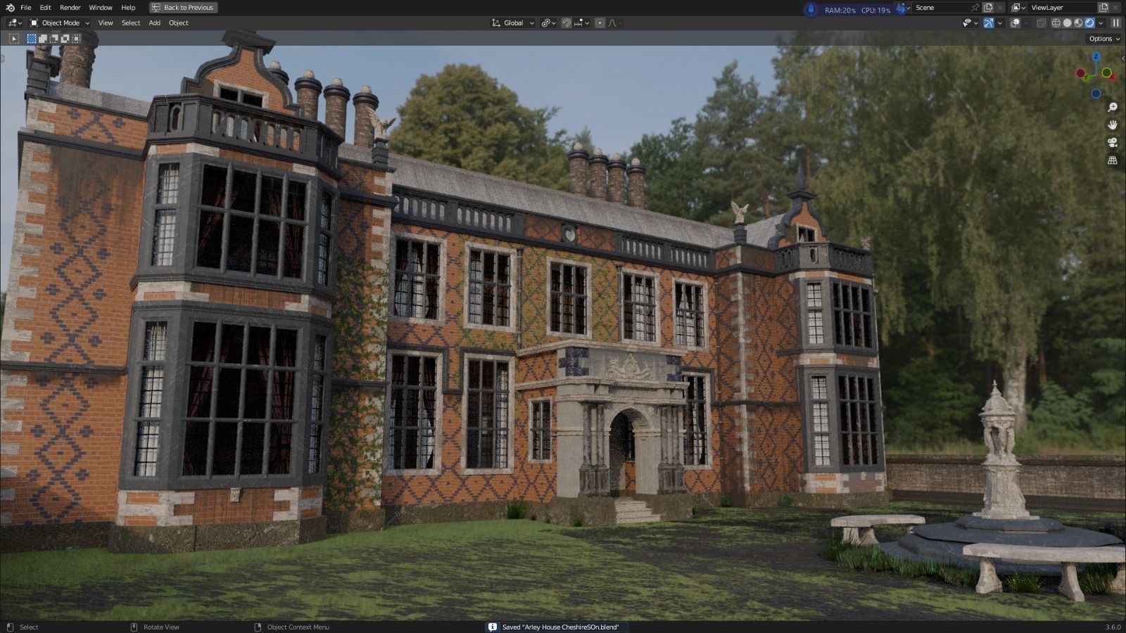 Tommy Shelby Peaky Blinders Arley House Arrow House Cheshire 3D model ...