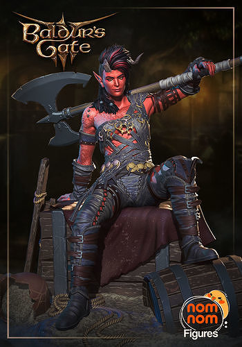 Karlach - Baldurs Gate 3 3D model 3D printable | CGTrader