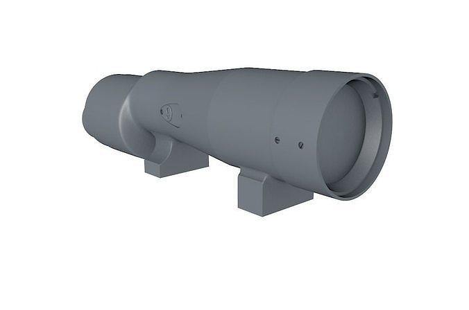 M38 tank scope 1943 3D model 3D printable | CGTrader