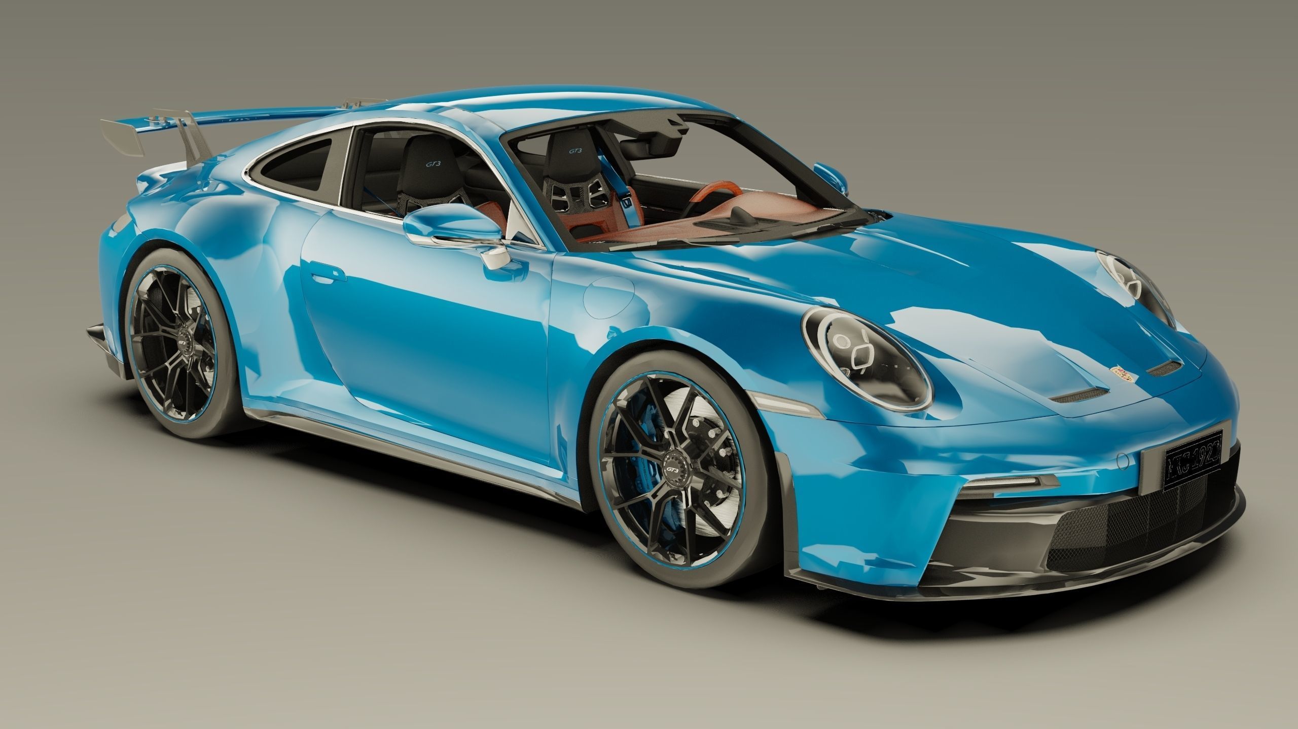 Porsche 911 GT3 3D Model 3D model | CGTrader