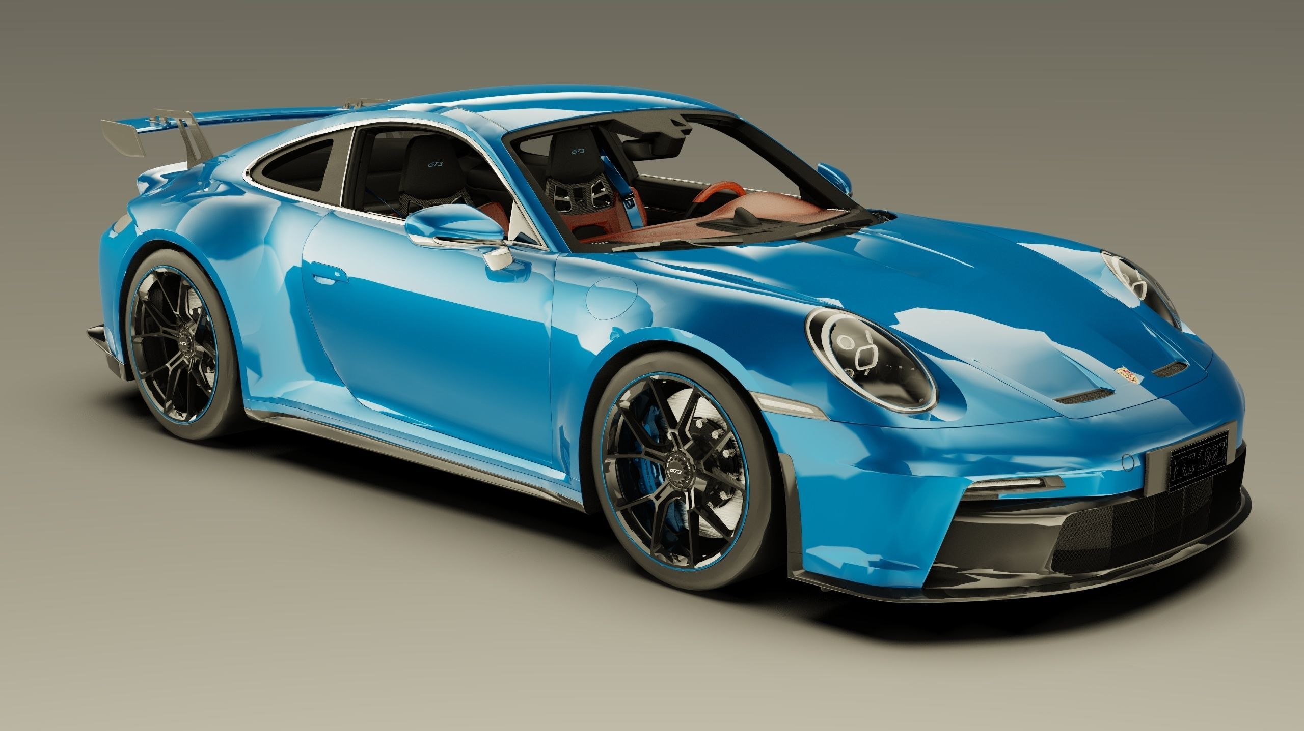 Porsche 911 GT3 3D Model 3D model | CGTrader