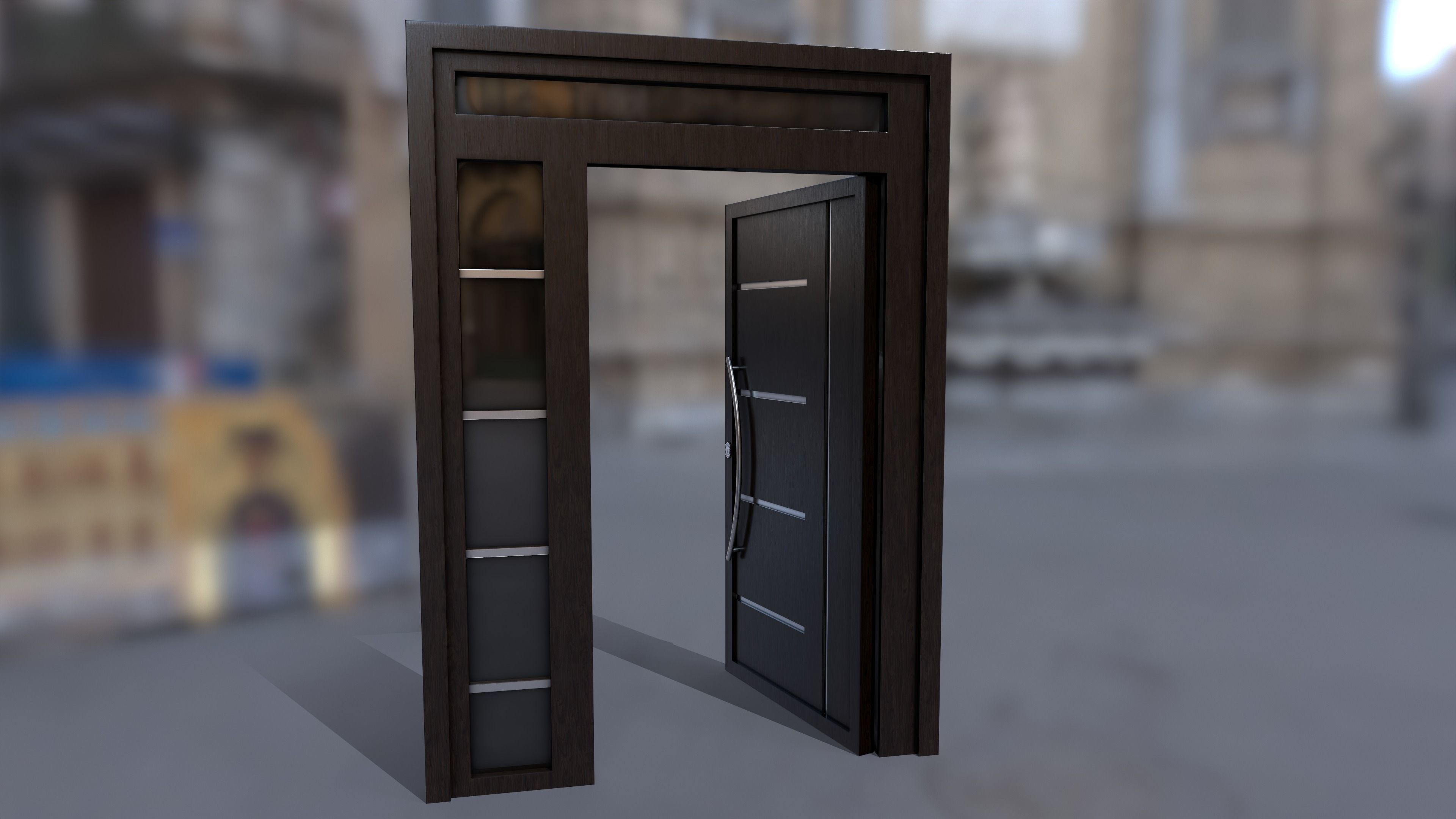 3D model Door Lowpoly VR / AR / low-poly | CGTrader