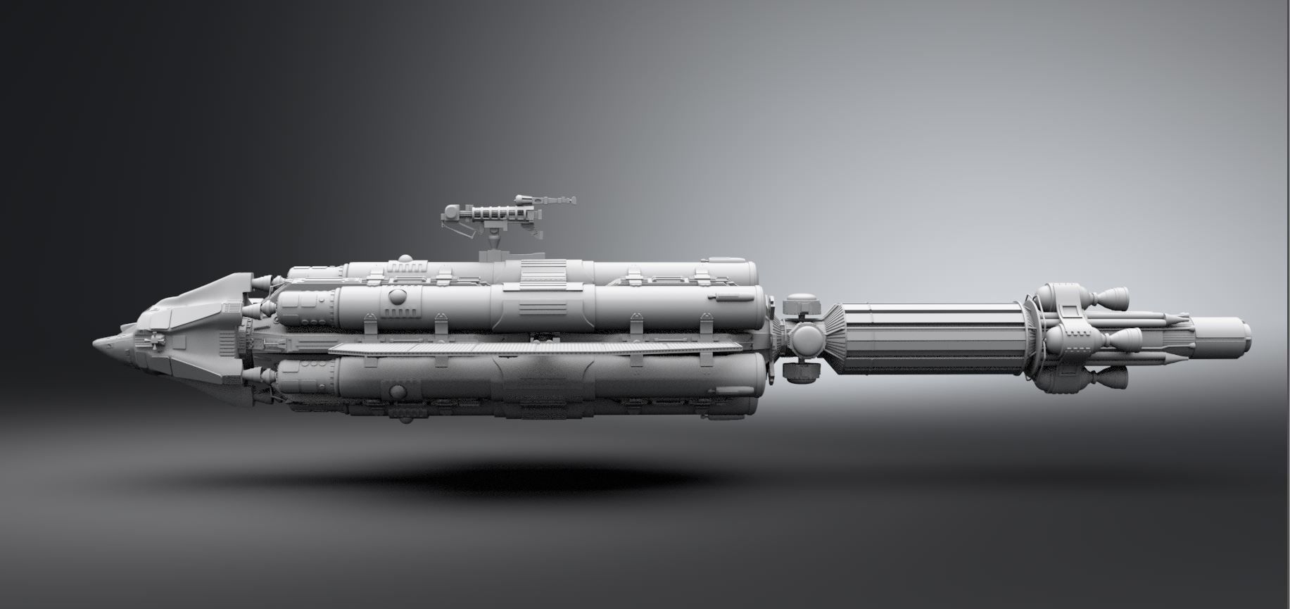 Light Ship Altares Scale model 3D model 3D printable | CGTrader