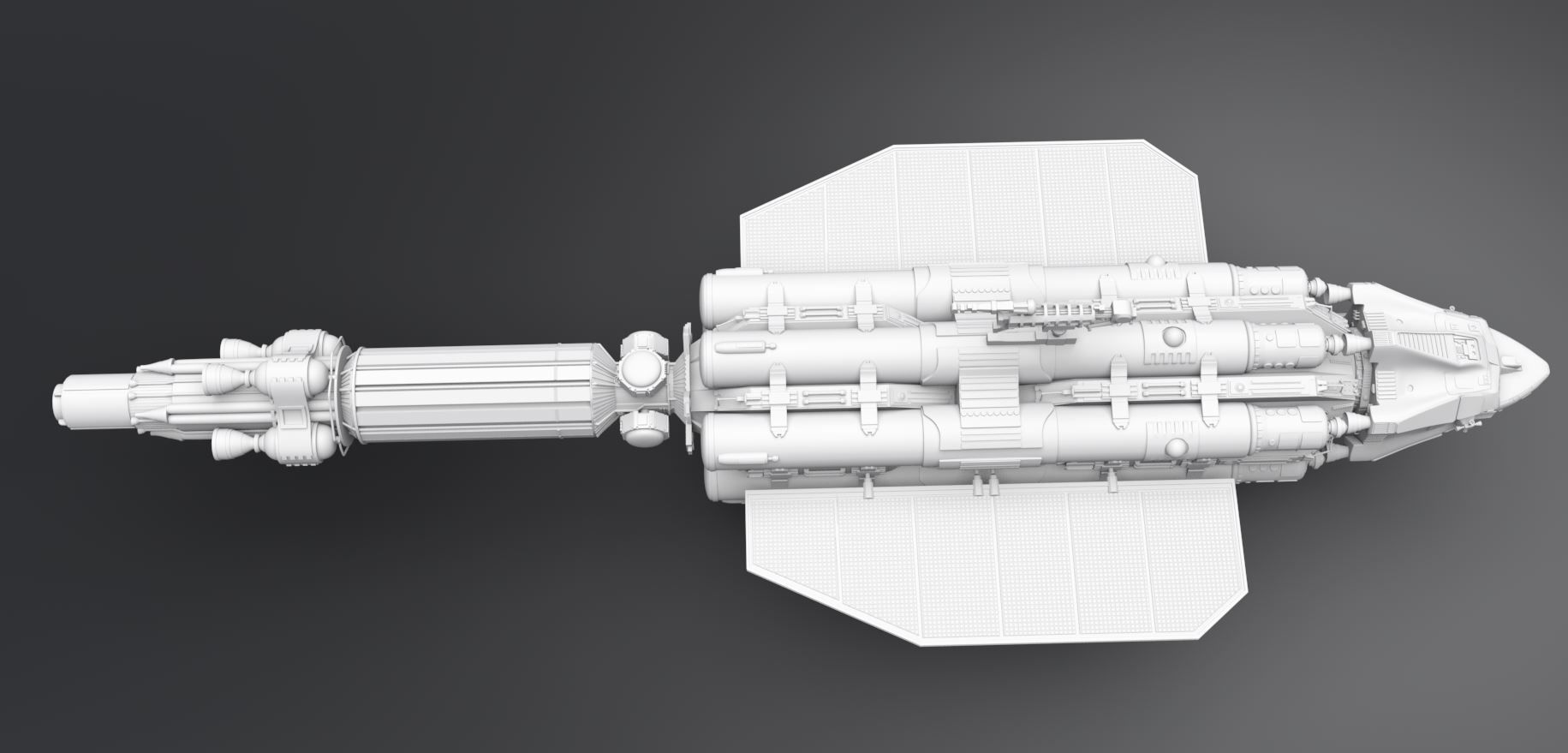 Light Ship Altares Scale model 3D model 3D printable | CGTrader