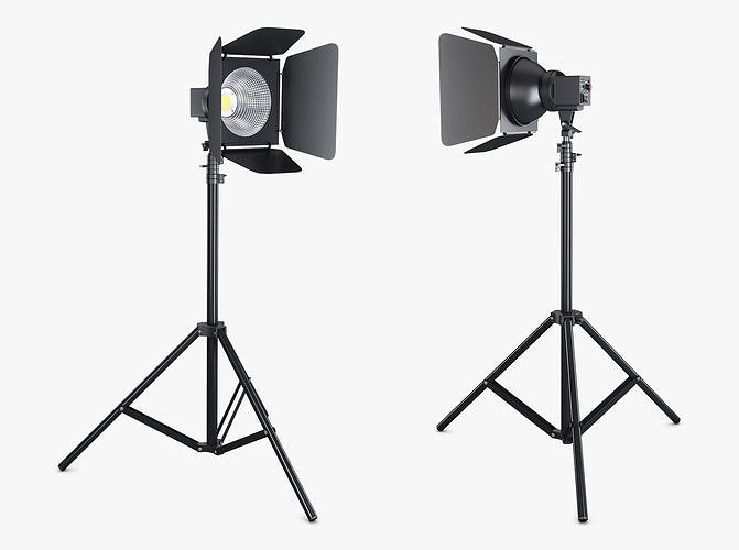 Studio Spot Light M 1 3D model | CGTrader