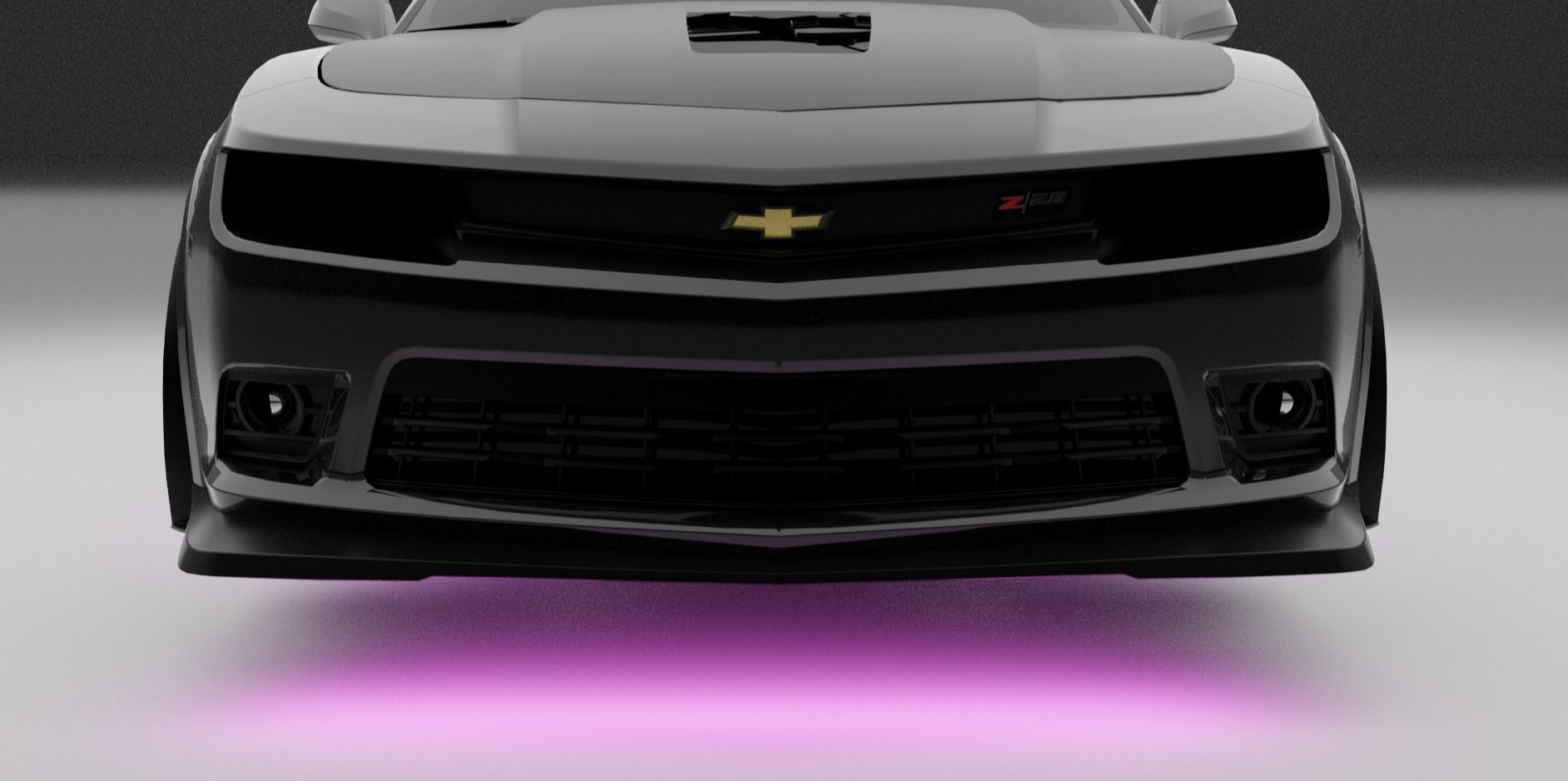 Chevrolet Camaro 3D model animated rigged | CGTrader