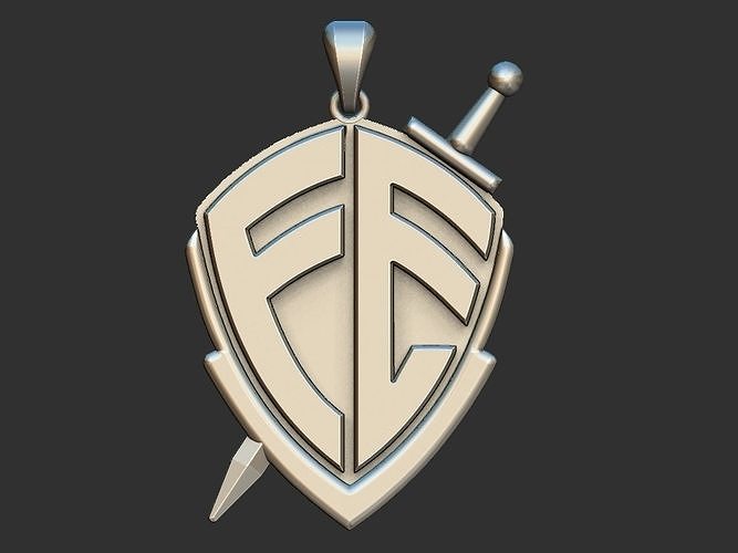 Escudo Fe - Shield 3D model 3D printable | CGTrader