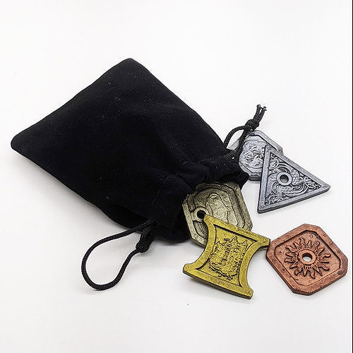 DnD Coins 3D model 3D printable | CGTrader